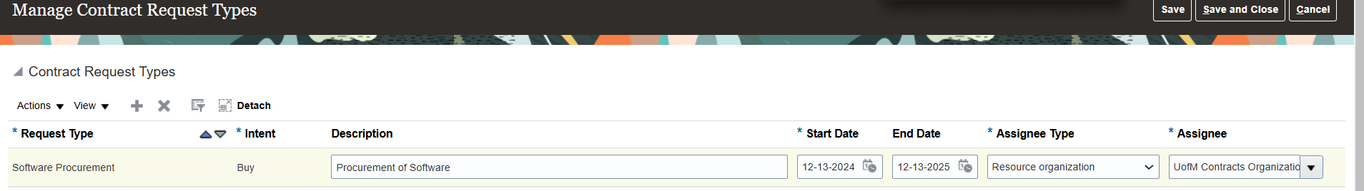24D - "Manage contract Request Types" - Assignee type — Cloud Customer ...