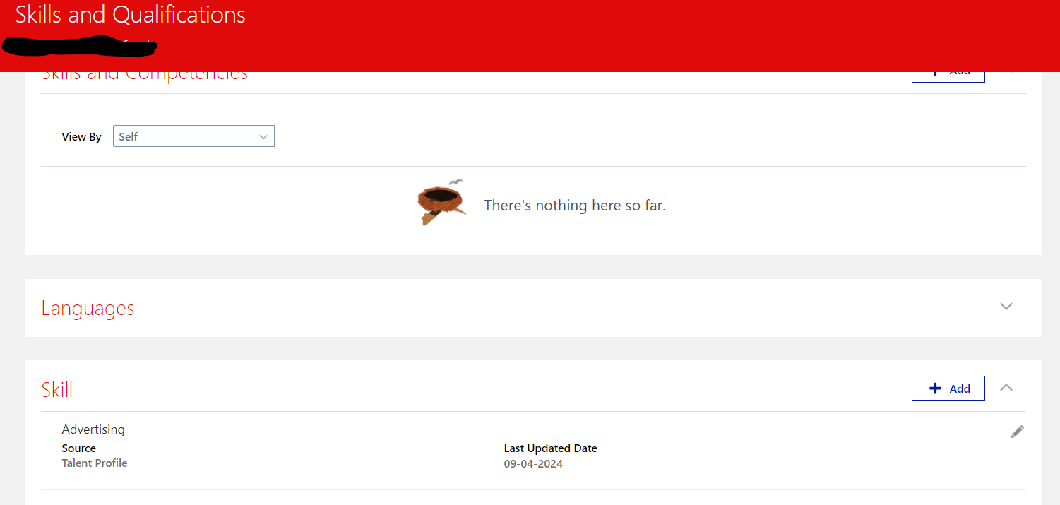 Dynamic Skills : Skills added in skills center do they reflect in ...