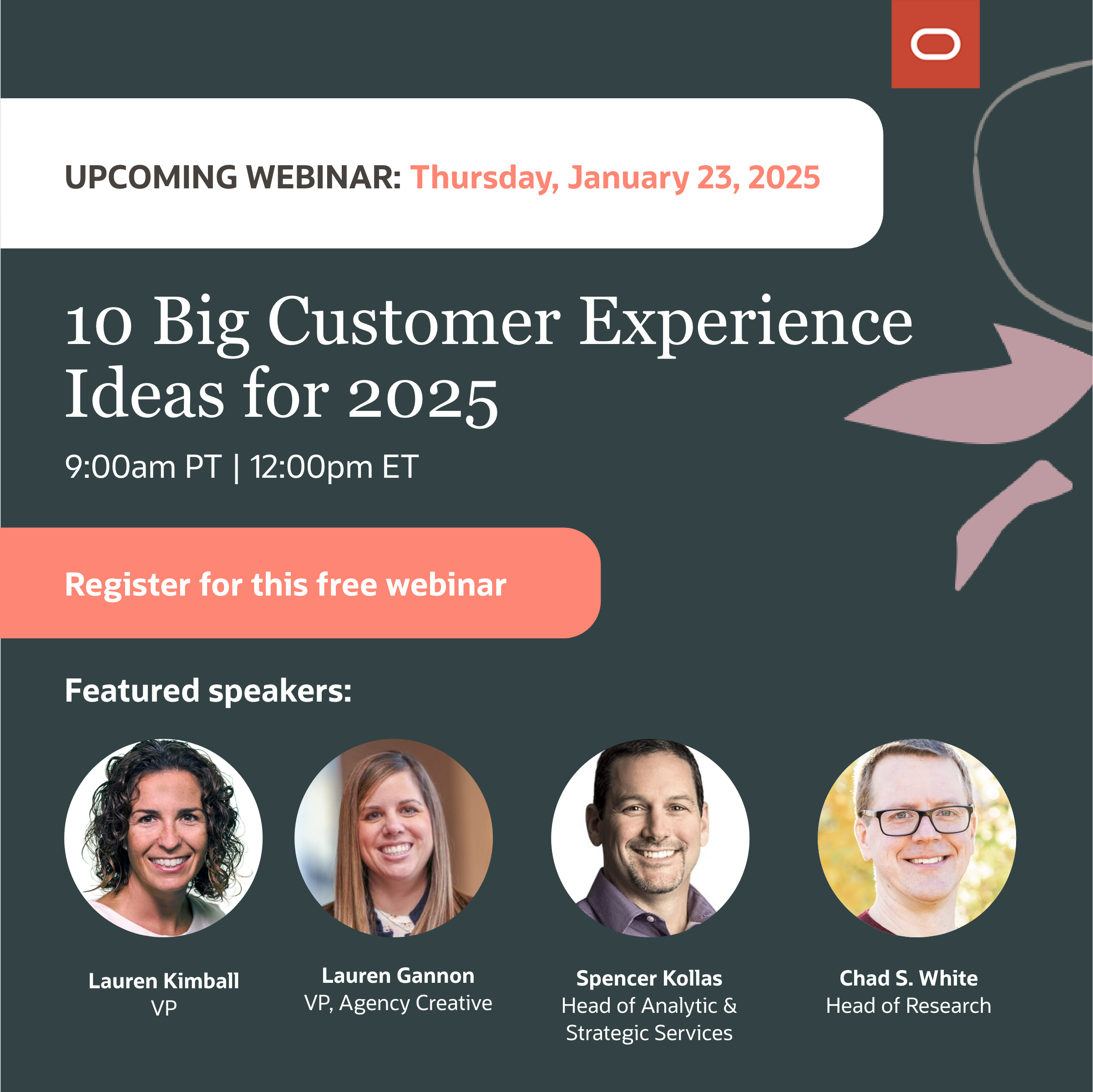 On Demand: 10 Big Customer Experience Ideas for 2025 — Cloud Customer ...