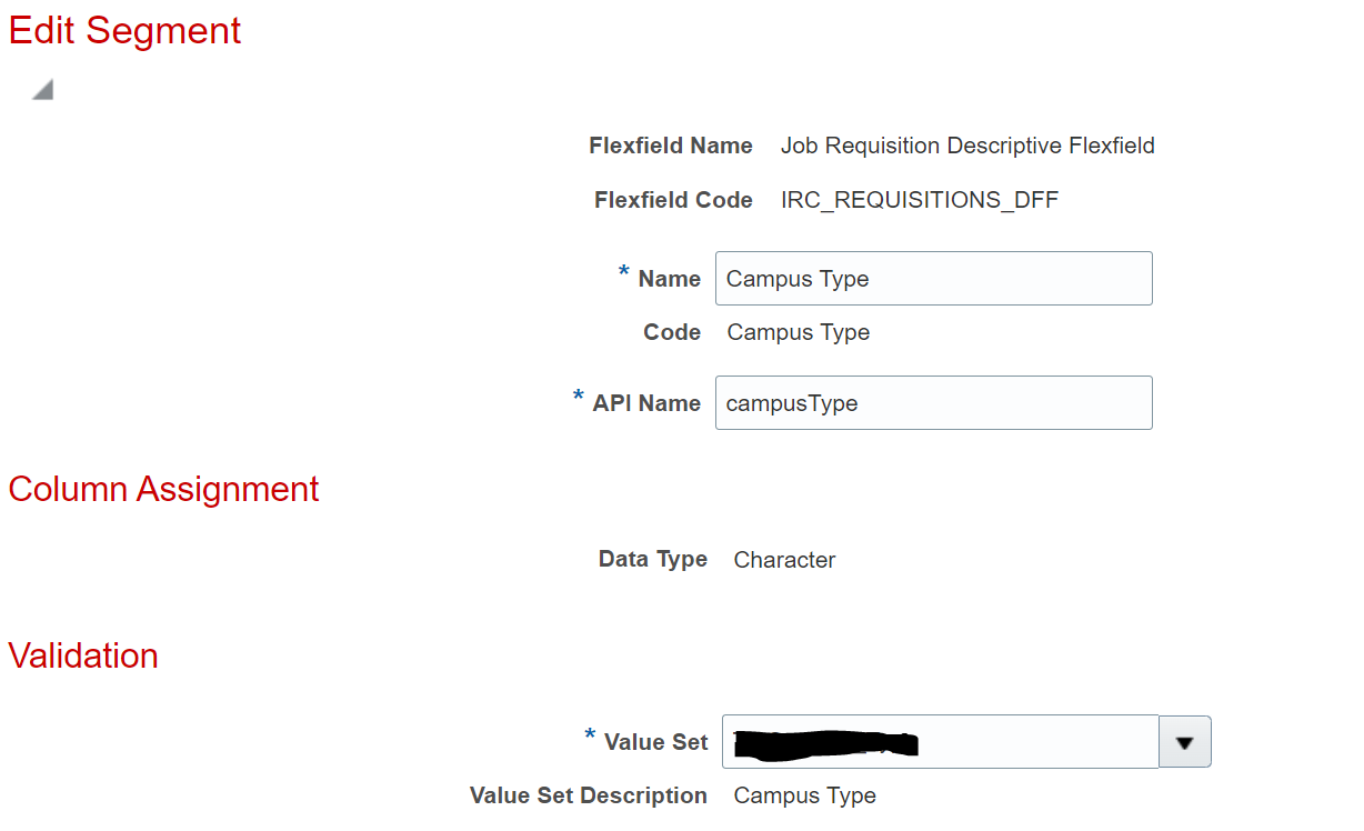 How To Force Dff On Requisition To Be Displayed As Always — Cloud Customer Connect