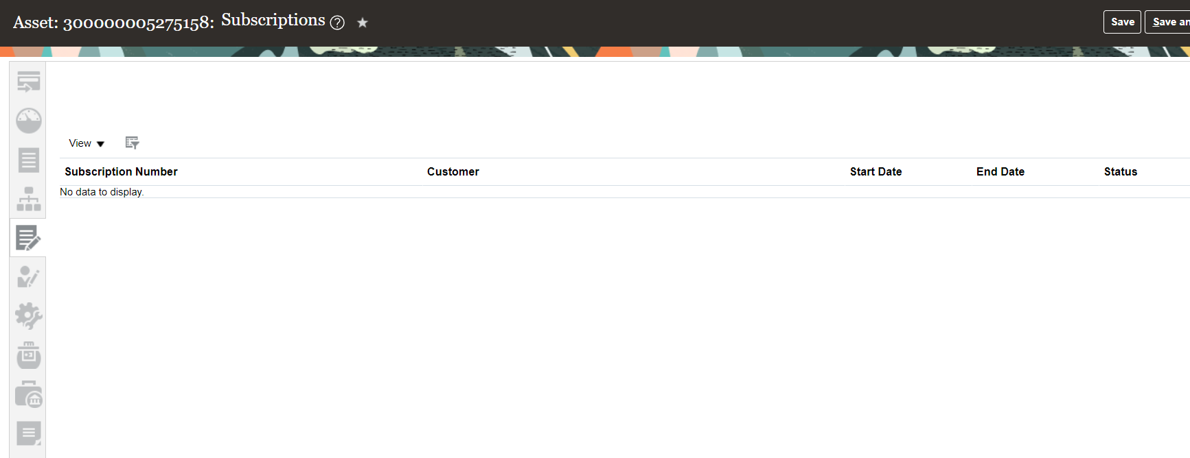 Subscription information not visible in Install Base Assets in oracle ...