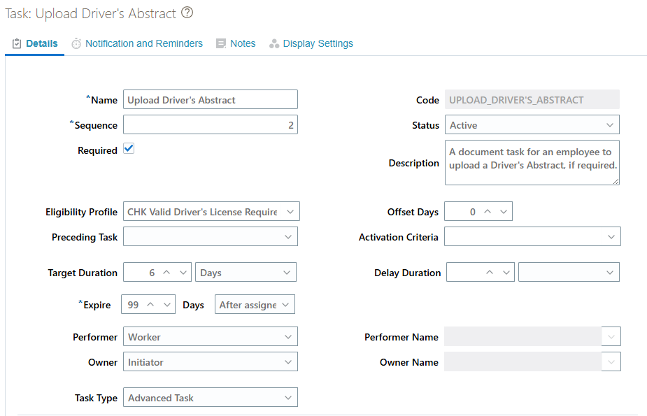 Use Fast Formula with Eligibility Profile to Set Journey/Checklist Task ...