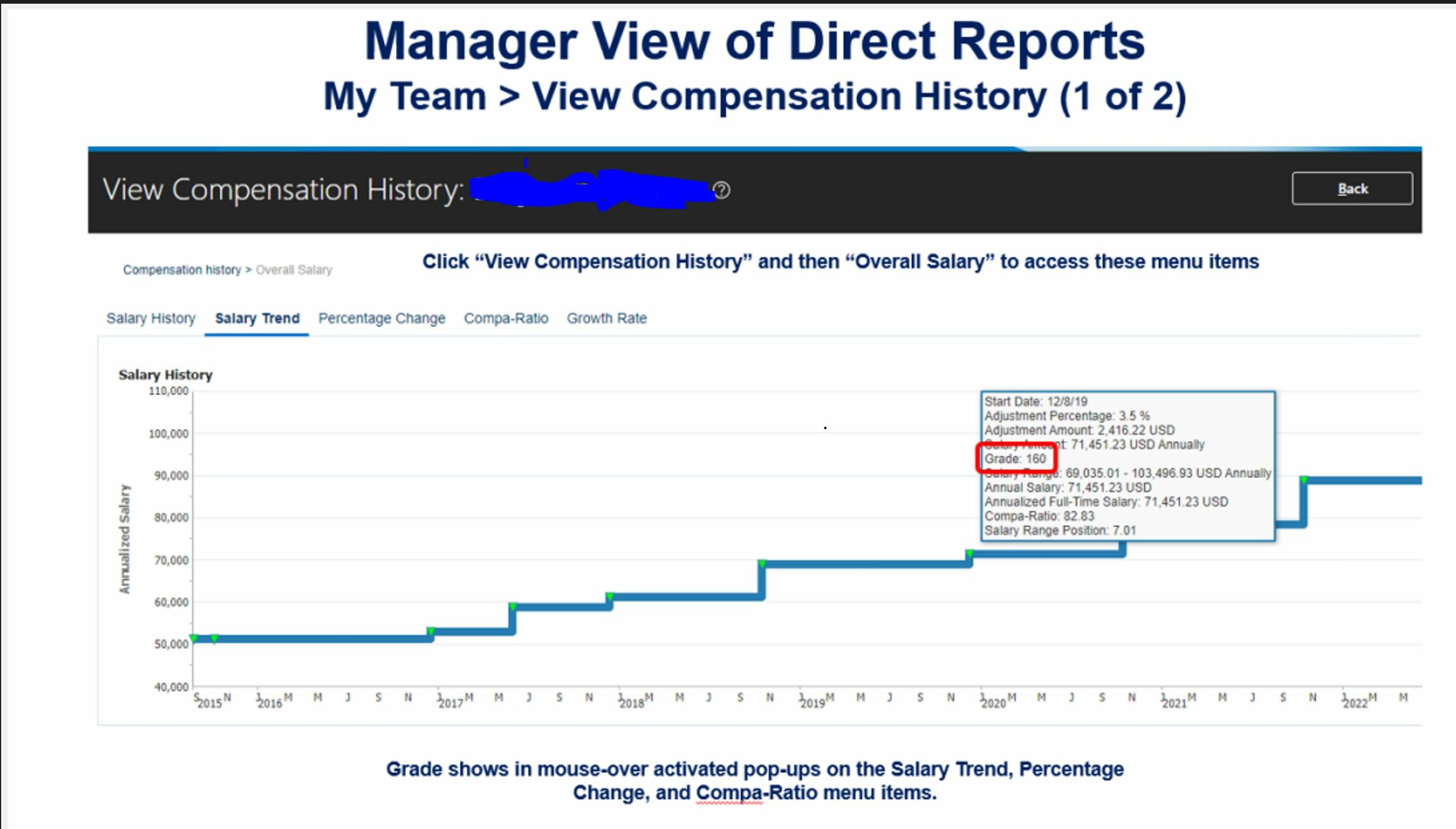 Compensation History Graph - Hide Grade — Cloud Customer Connect