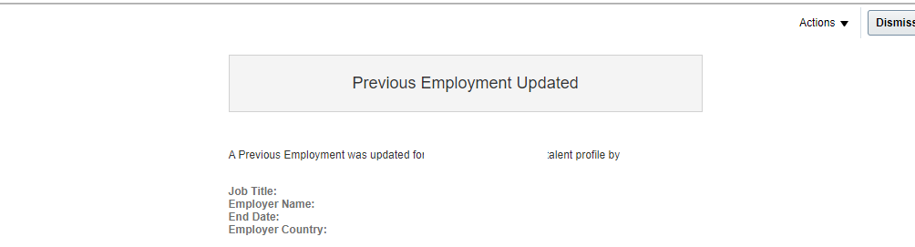 Incorrect Format Of Talent Profile Notification — Cloud Customer Connect