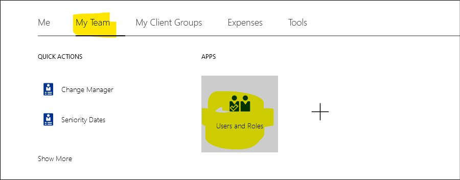 Users And Roles Appears In My Team — Cloud Customer Connect