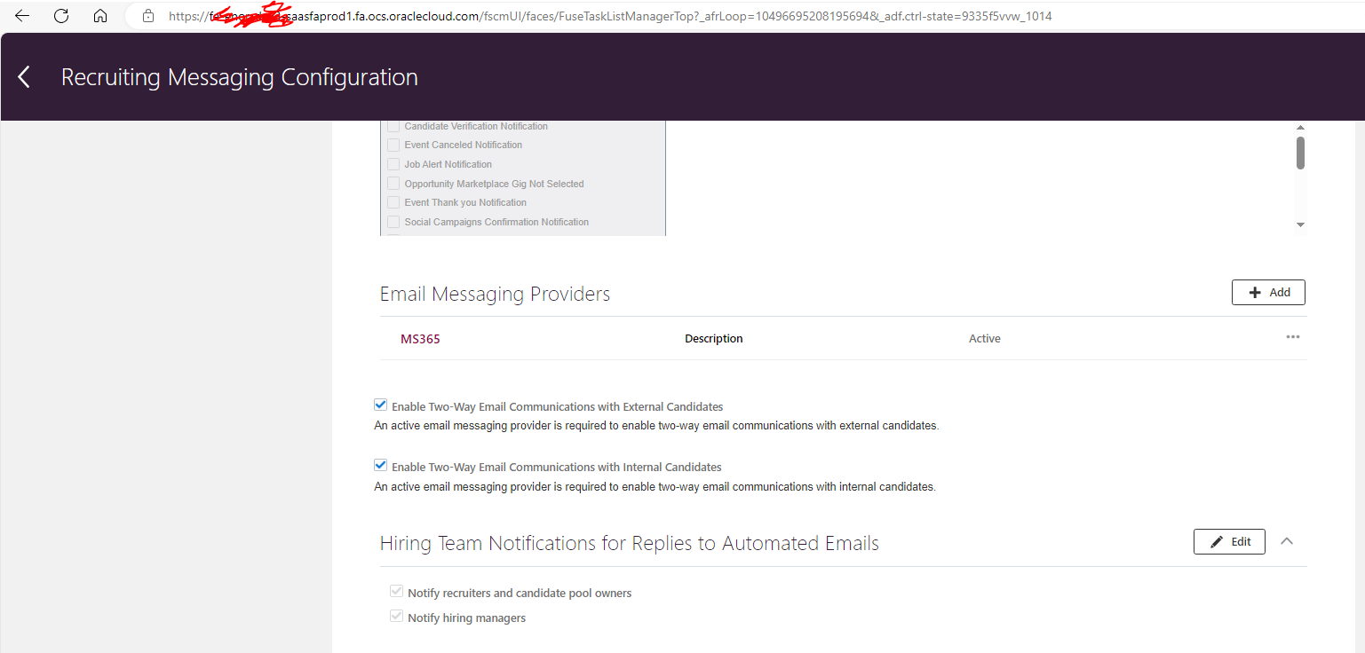 Recruiting Booster MS365 Email integration error — Cloud Customer Connect