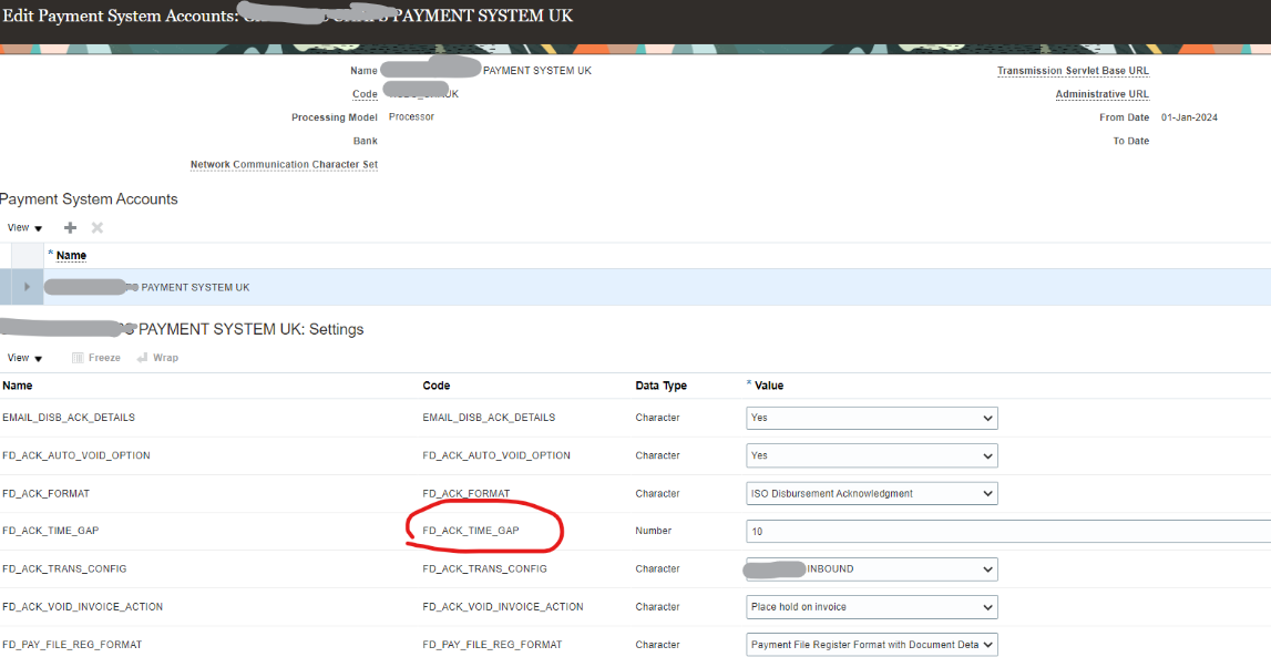 Retrieve Disbursement Acknowledgements ESS job is not working without payment file ID — Cloud ...