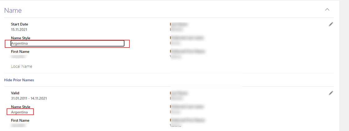 The issue with name style switching during a create a new work ...