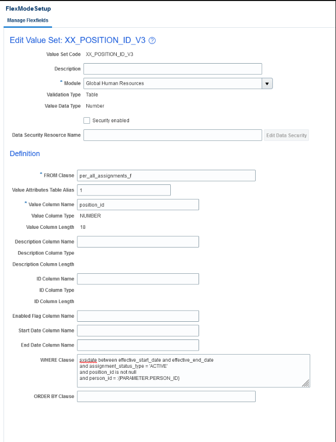 How to show Position ID in UI — Cloud Customer Connect