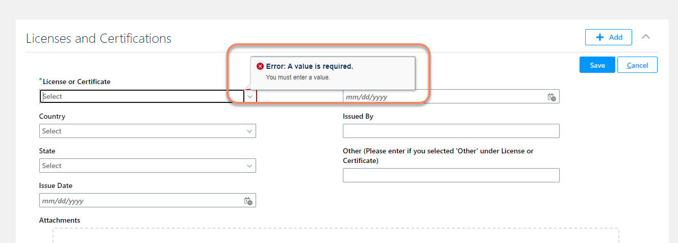 Is There A Way To Update Default Error Message Thats Displayed When Mandatory Fields Are Missing 6823