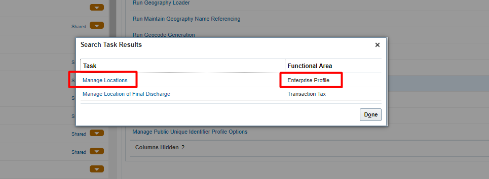 How to add descriptive flexfield to Location information? — Cloud Customer Connect