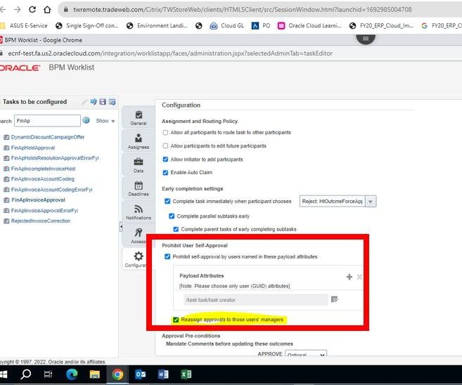 How To Bypass The Prohibit User Self Approval — Cloud Customer Connect