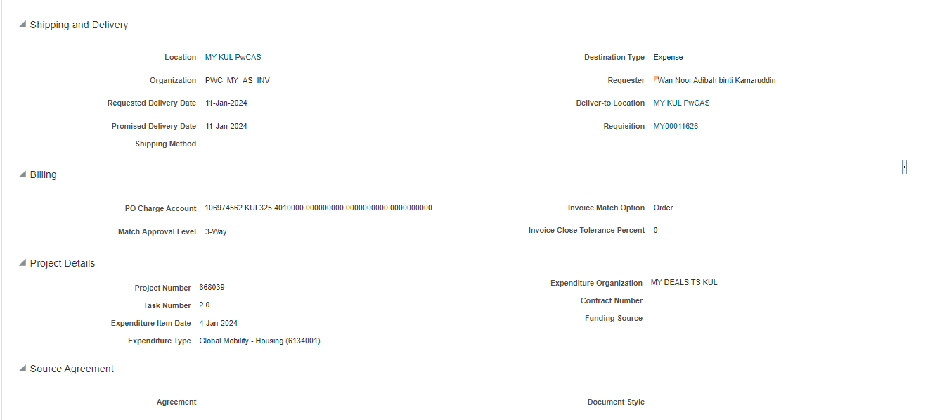 Po Not Appearing While Creating Invoice In Oracle Fusion — Cloud 9854