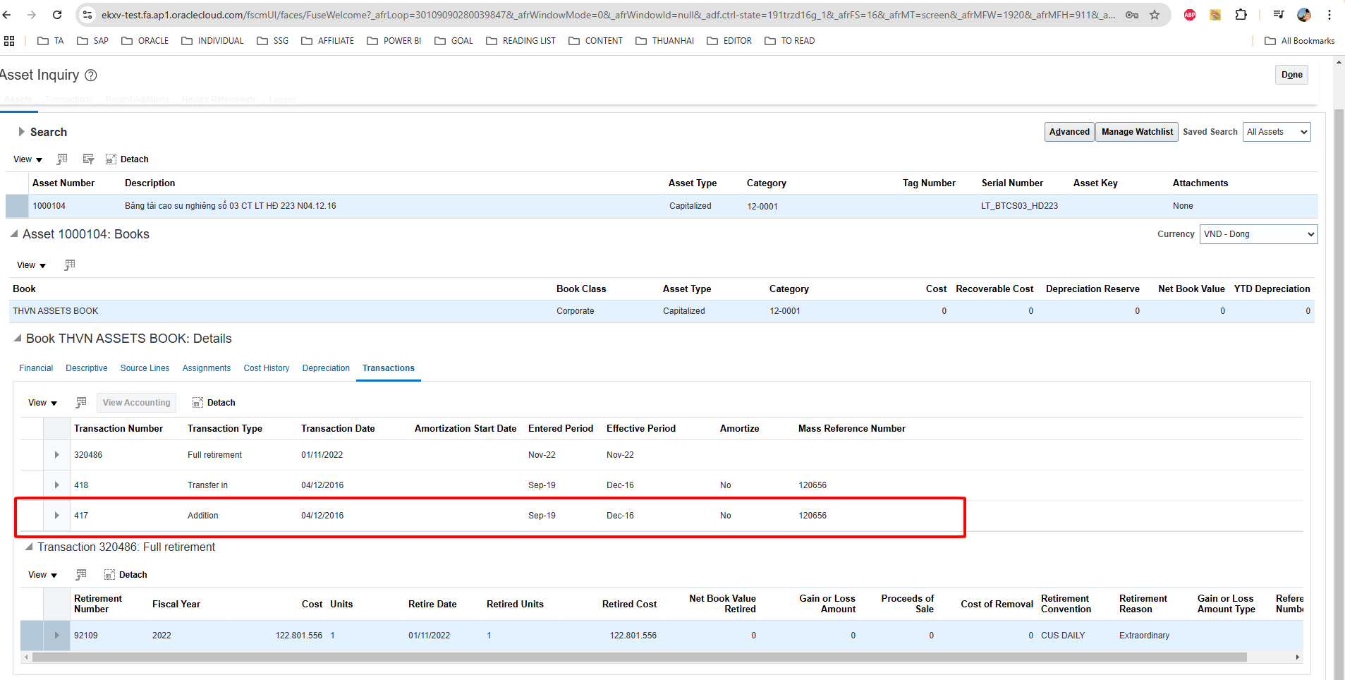 How to Enter Opening Balances for the FA Module Without Depreciating ...