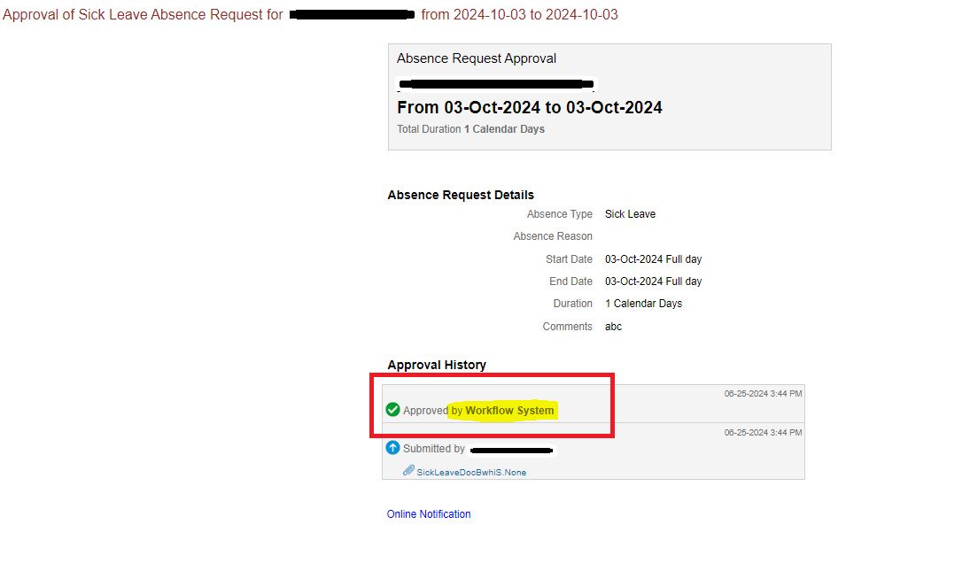 How to update Approval History label (Approved by Workflow System ...