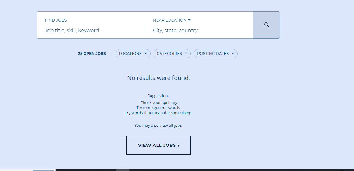 Not Able To See Posted Job Requisitions On Carrier Site — Cloud Customer Connect