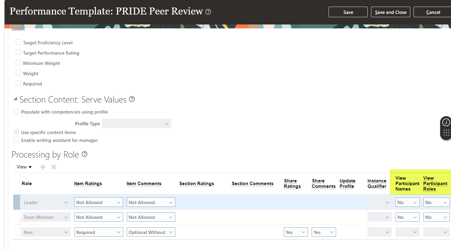 360 Peer Review Participants Not Showing In Otbi Report — Cloud