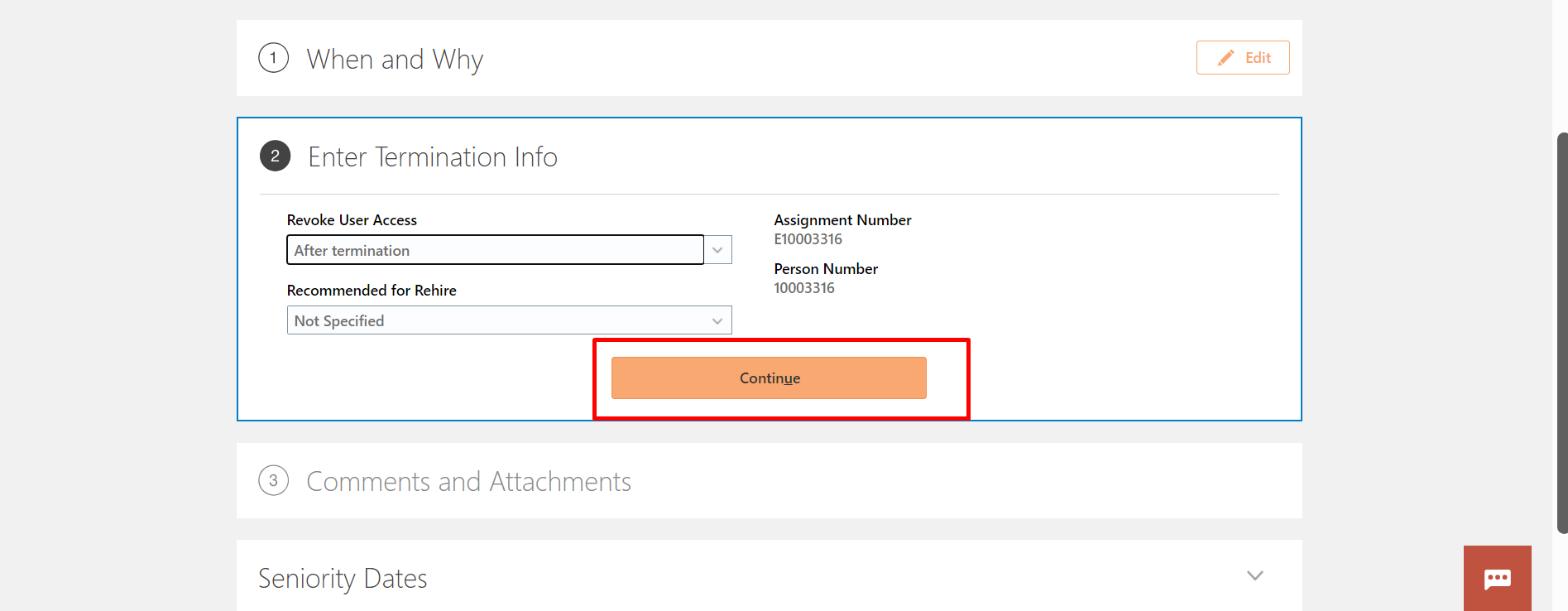 Is it possible to show a warning message reminding LM to verify Recommended for Rehire flag ...