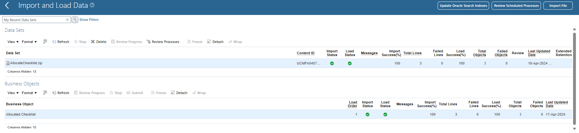Force Close Complete Allocated Checklists Hdl Template — Cloud Customer Connect