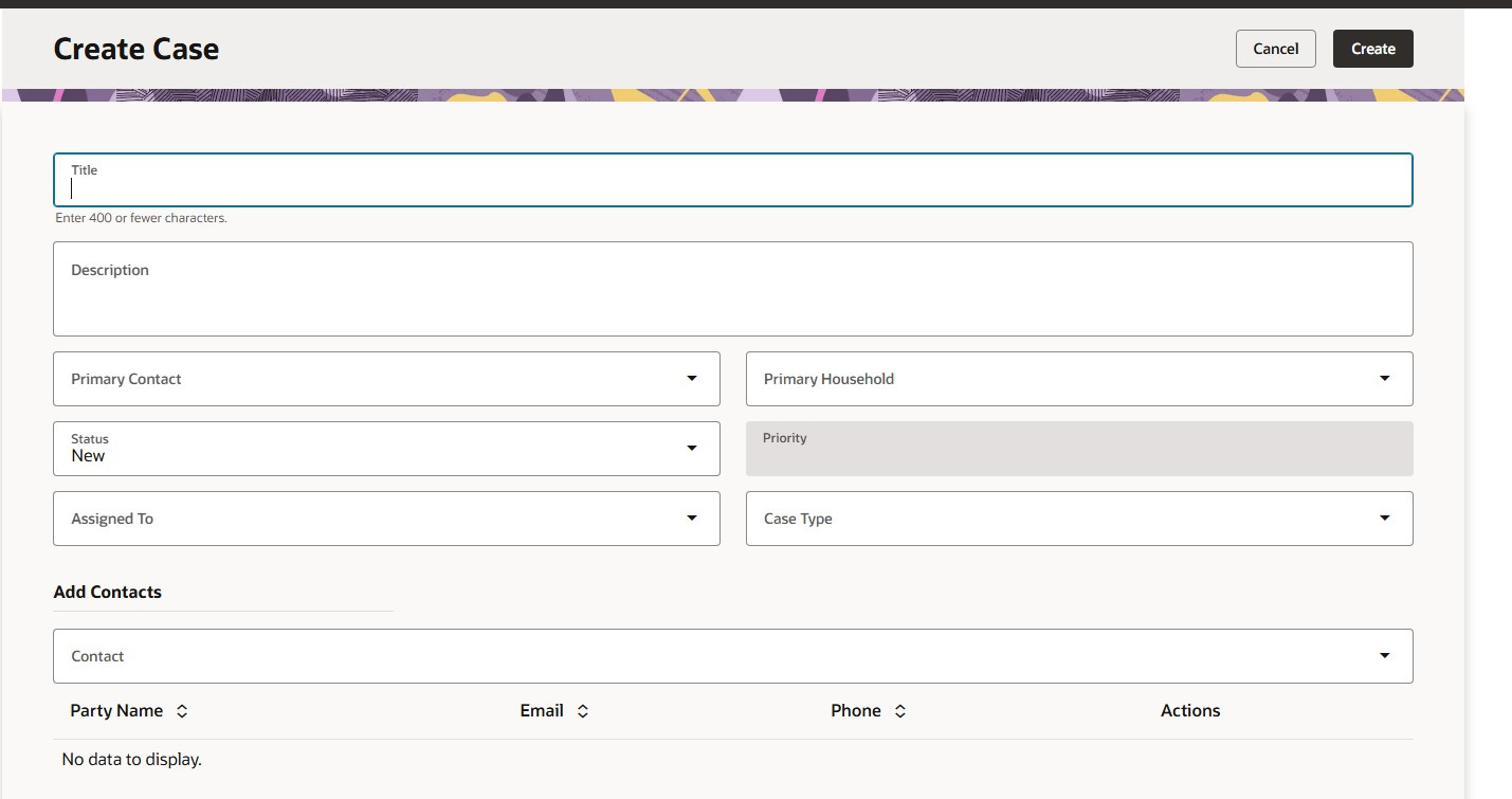 Case Priority and Case Types Unavailable — Cloud Customer Connect