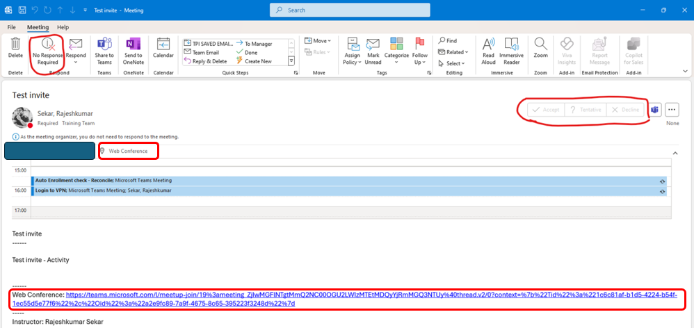 Unable to Accept/Decline .ics Training Invitations After MS Teams and ...