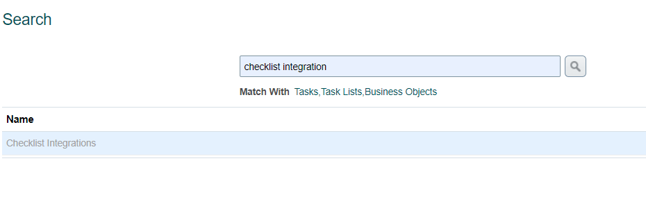 Does Anyone Know What Roles Privileges Allow The User To Access The Checklist Integrations Task