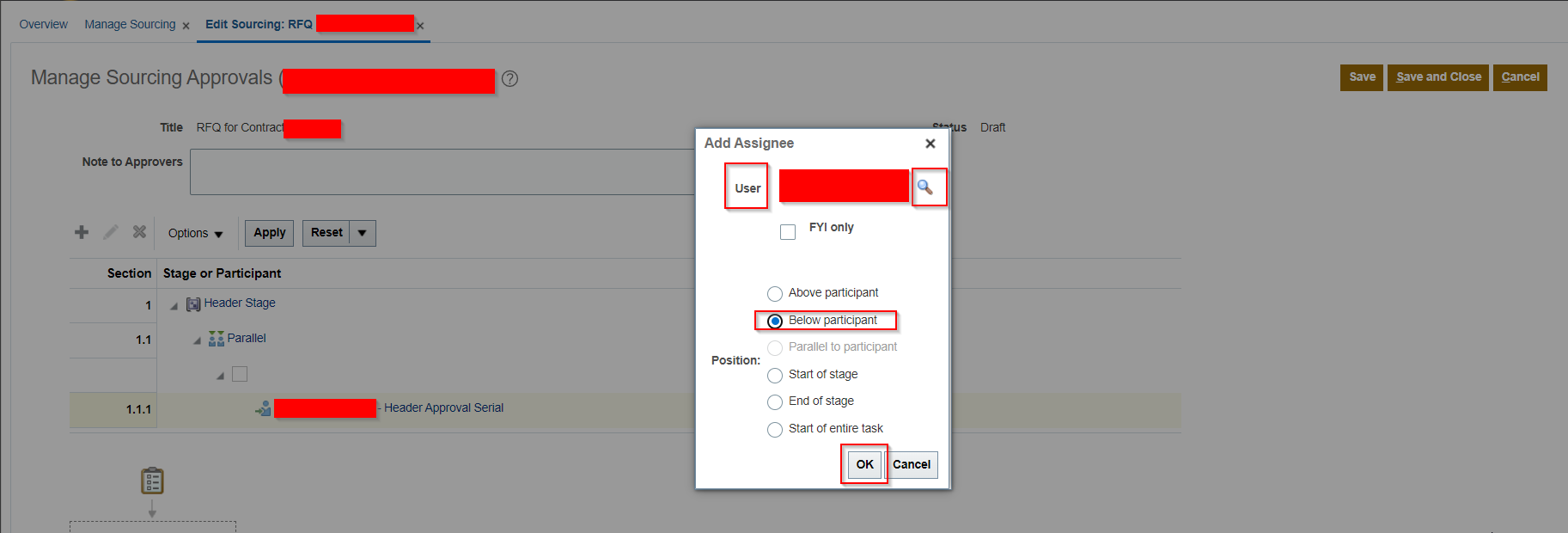 Unable To Add Ad Hoc Approvers — Cloud Customer Connect