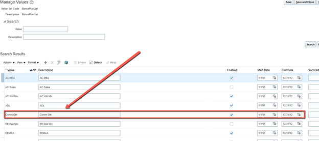 Newly Added Value In Value Set Not Appearing In Lov — Cloud Customer Connect