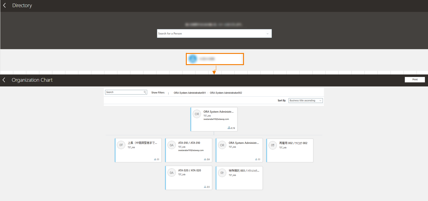 My Teams > Directory page and Organization Chart page are released for ...