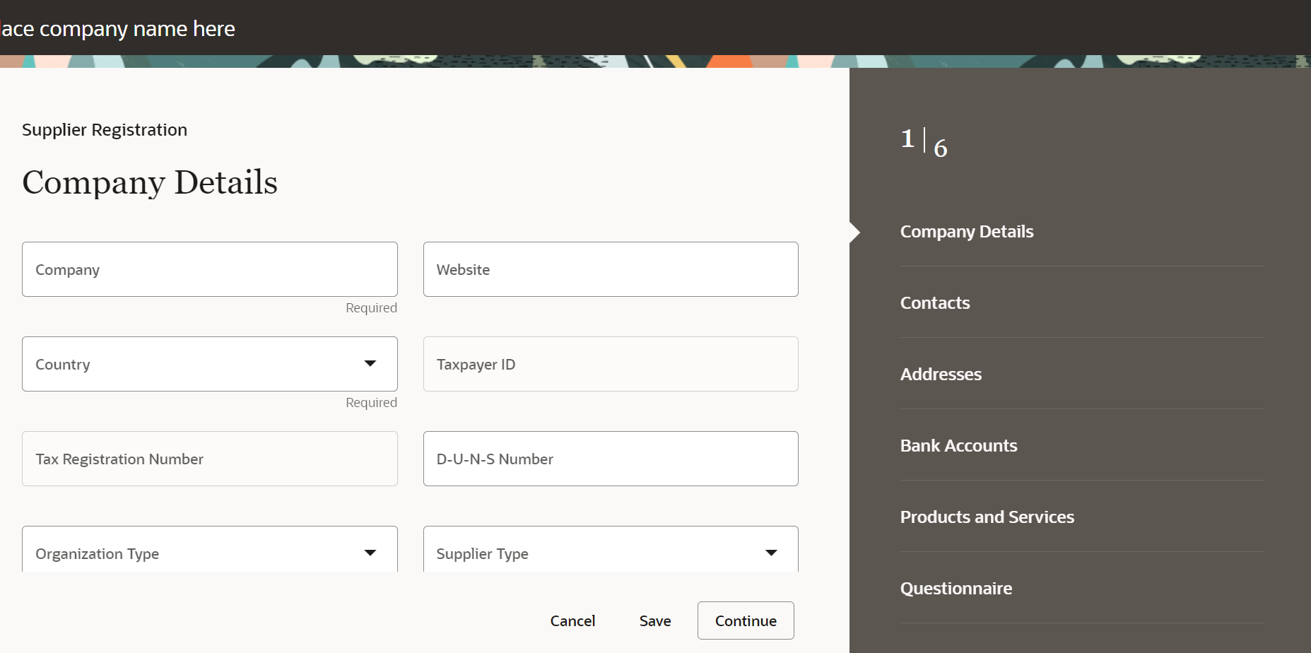 How to change the language of the new Supplier Registration UI? — Cloud ...