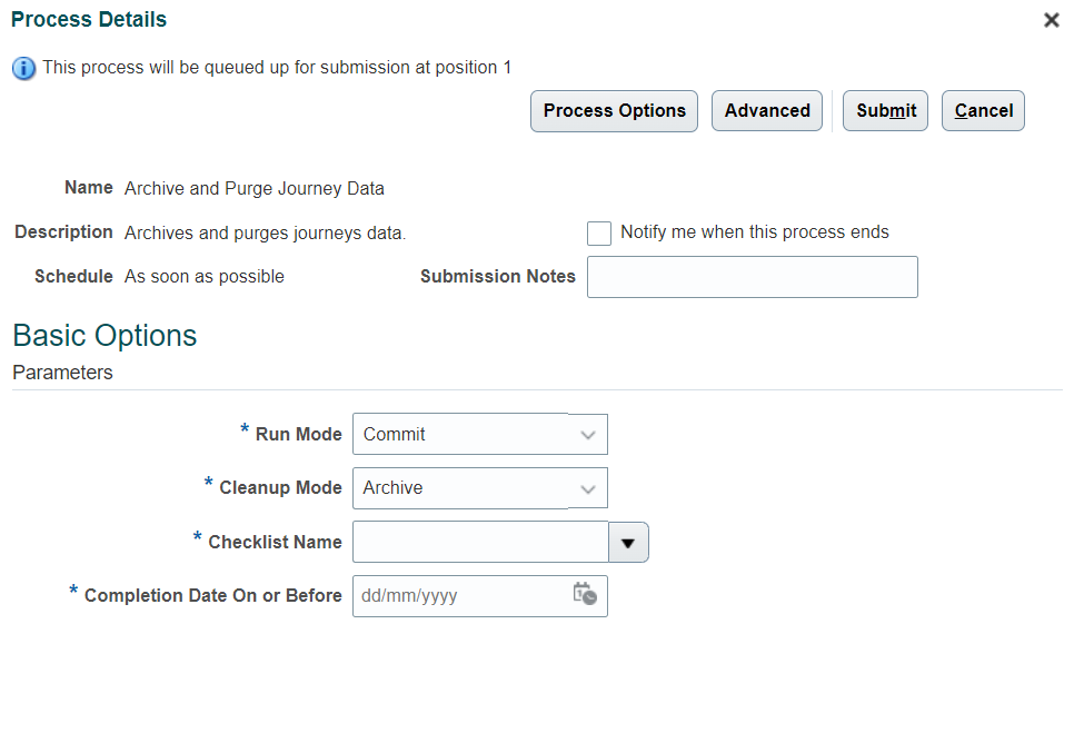 Archive and Purge Journey Data Process - How to archive only expired ...