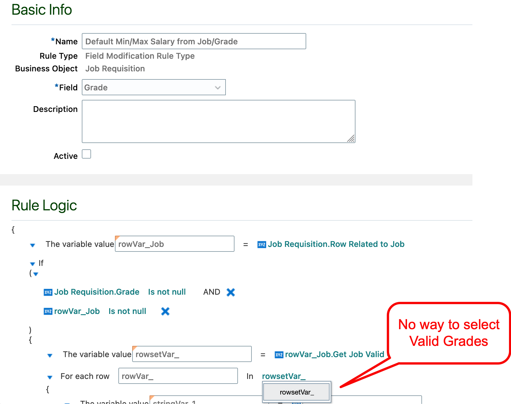 Defaulting Min And Max Salary For Job Requisitions — Cloud Customer Connect