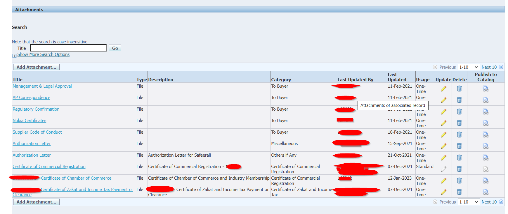Extract Ebs Attachments In Bulk From Ebs To Fusion Suppliers — Cloud Customer Connect
