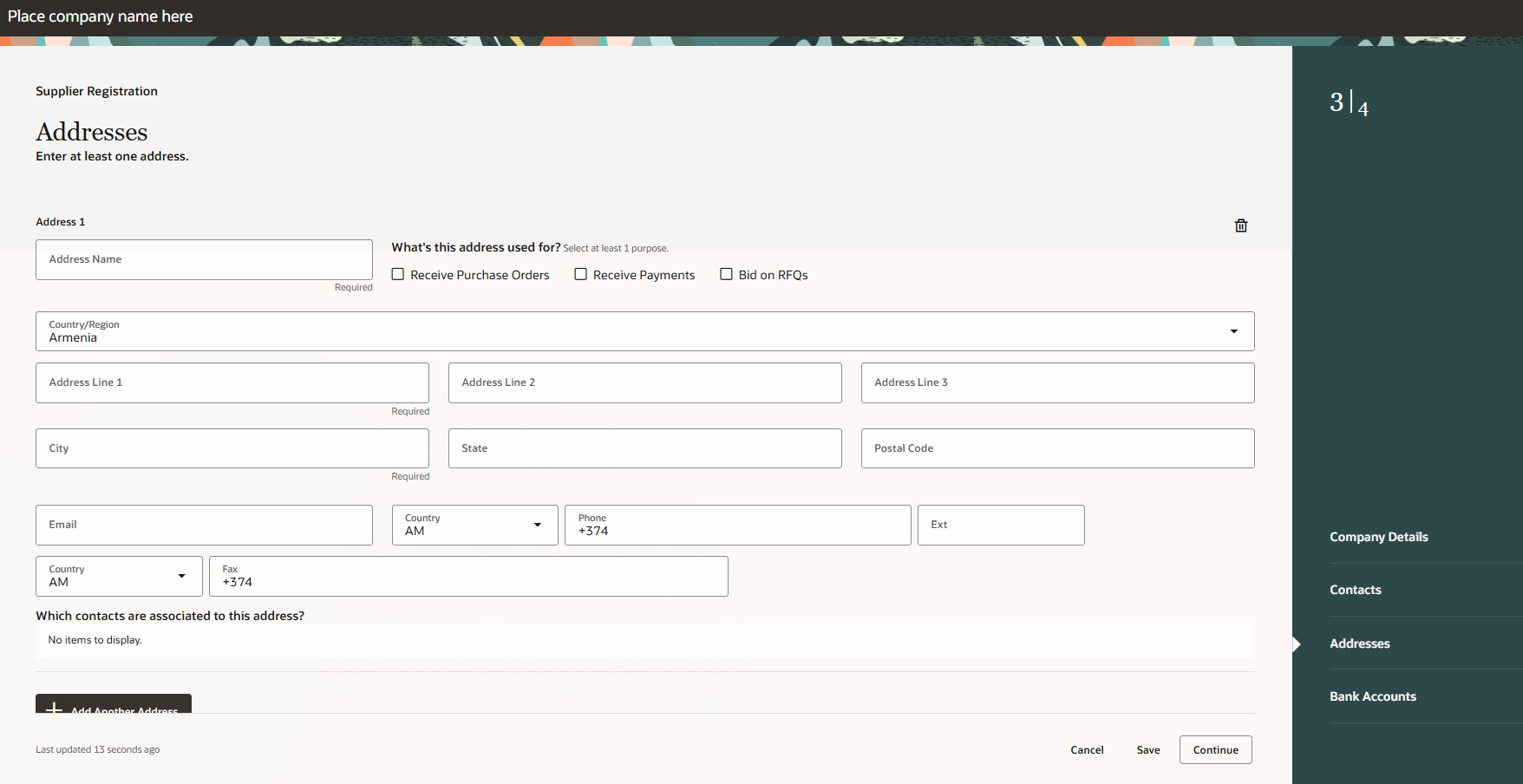 How to adjust the supplier request form in self service procurement ...