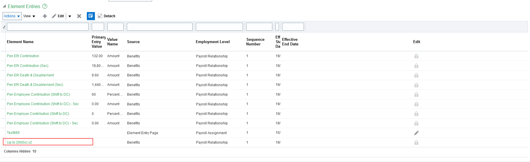 Dbi For Element Entries To Be Used In Compensation Default And Override Fast Formula — Cloud