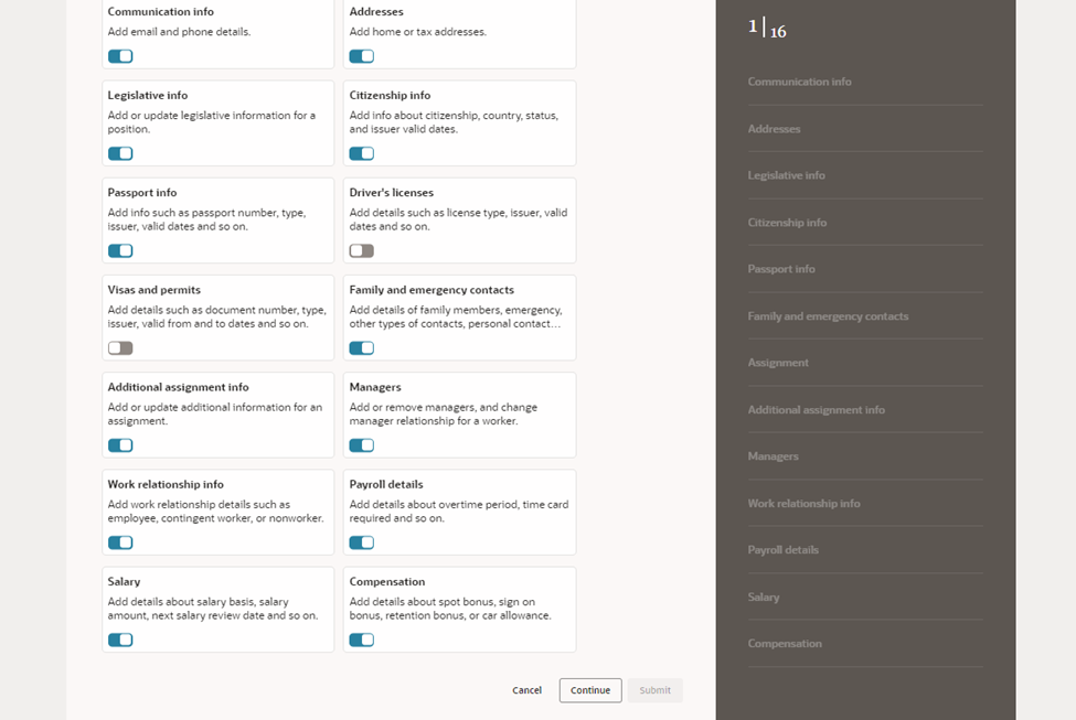 Employment Details Are Not Appearing In Hire An Employee Redwood — Cloud Customer Connect