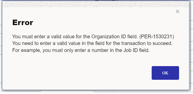 per-1530231 error when creating offer letter — Cloud Customer Connect