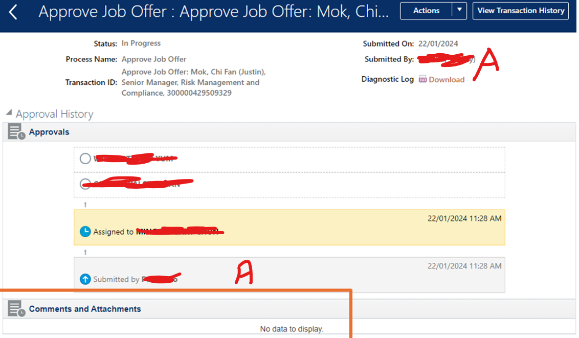 Attachment Is Missing In The Job Offer Approval Workflow — Cloud Customer Connect