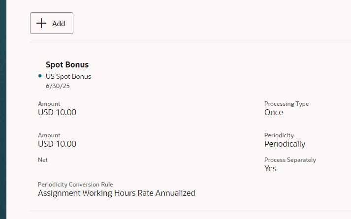 Amount field coming twice on the ICP page — Cloud Customer Connect