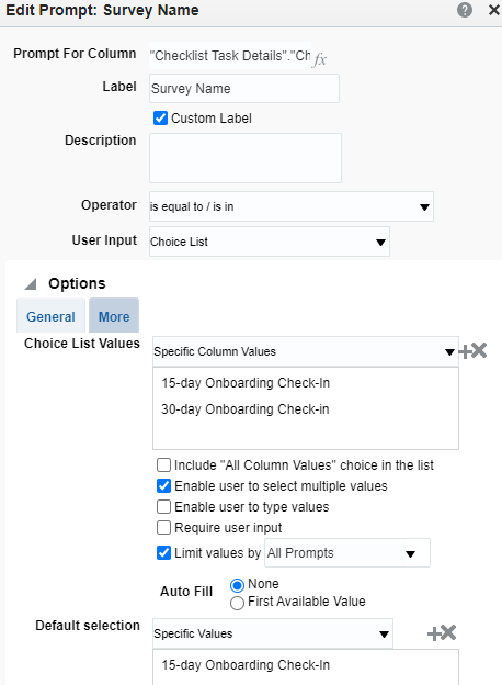 Otbi Dashboard Promt Values Not Showing In Dashboard After Added The