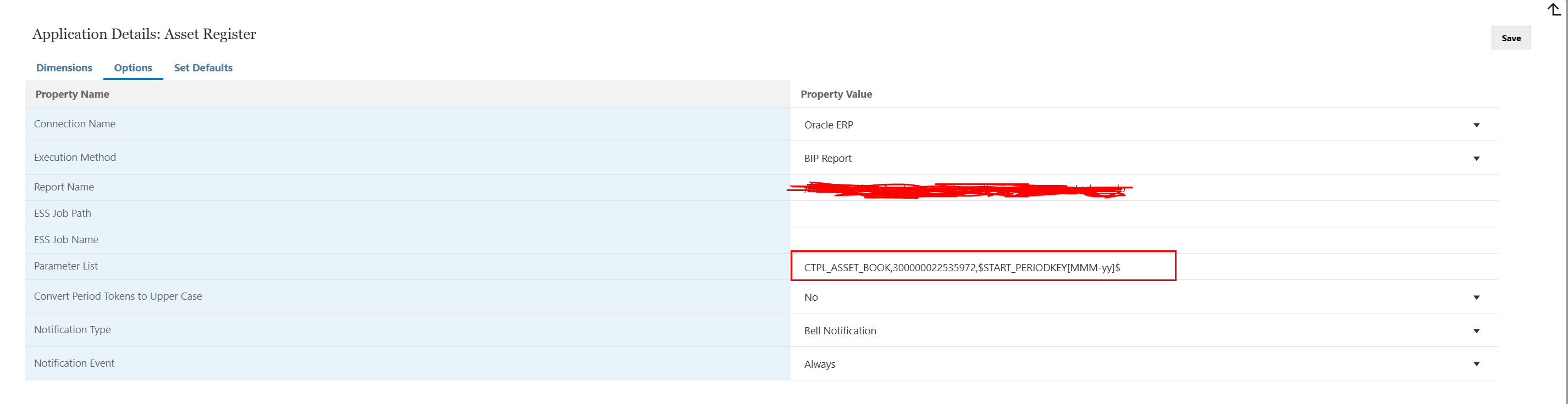 Dynamically Update Bip Report Parameters For Epm Integration — Cloud Customer Connect