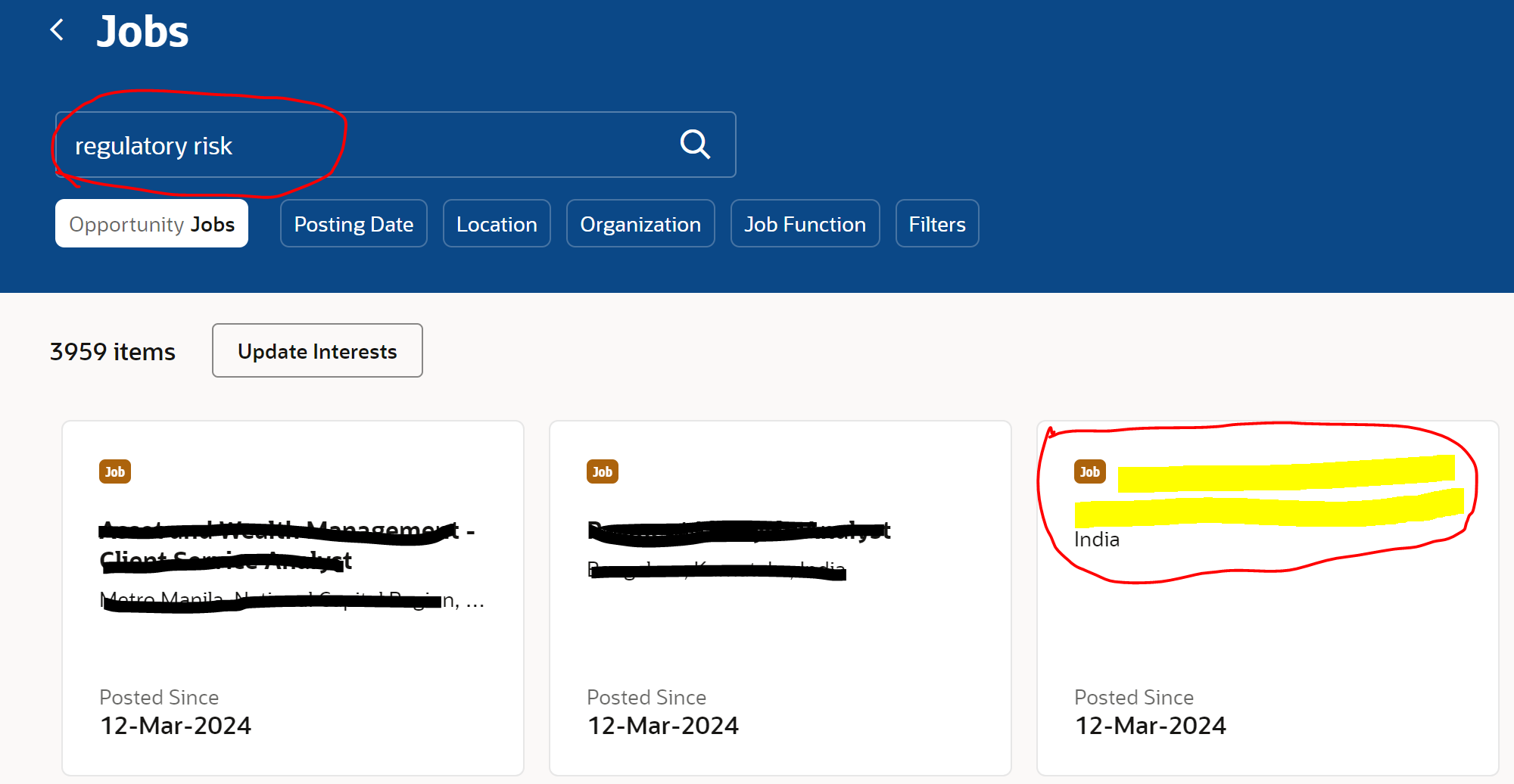 Requisition Title Is Blank Missing For Some Requisitions In Opportunity Marketplace — Cloud