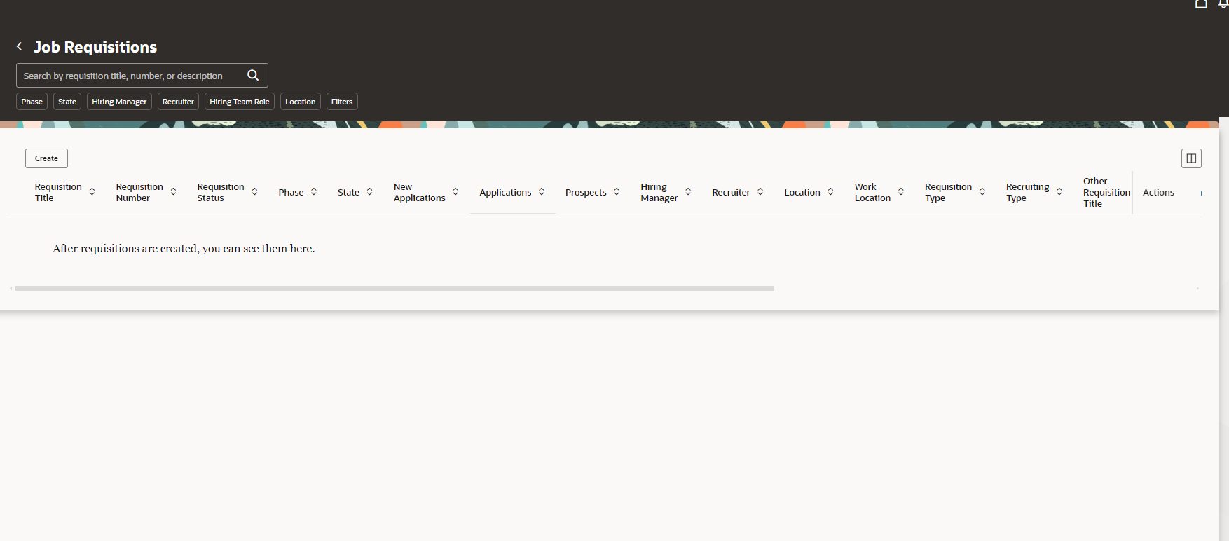 Job Requisition Is Not Visible After Its Created — Cloud Customer Connect