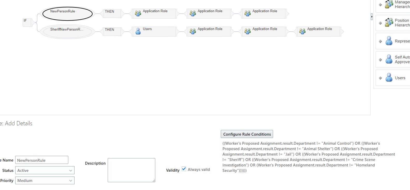 How Do I Set Up An Approval Rule Different For A Certain Department — Cloud Customer Connect
