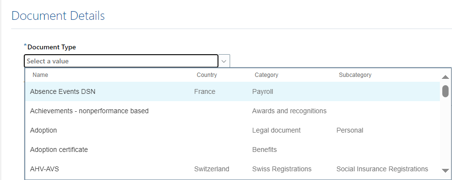 How to hide document category and subcategory — Cloud Customer Connect