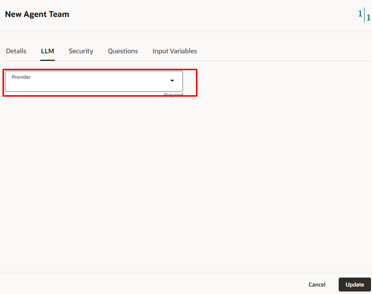 Why Can’t I See Pre-Built LLMs in the LLM Tab of Oracle AI Agent Studio ...