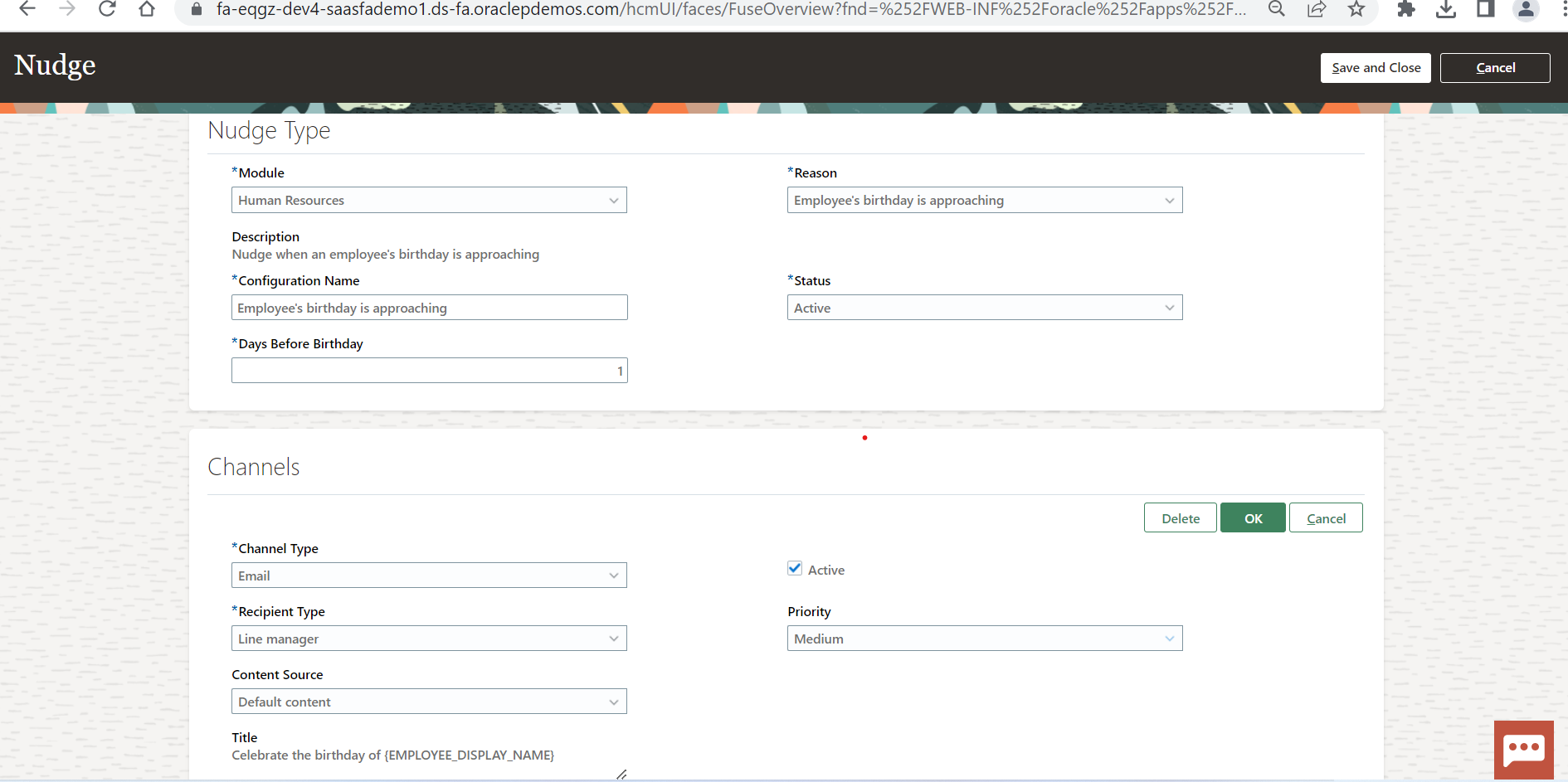 E Mail Notification Is Not Getting Triggered For The Nudge Configuration — Cloud Customer Connect