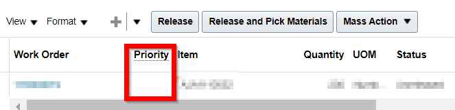 How to change production priority in work order based on reservation ...