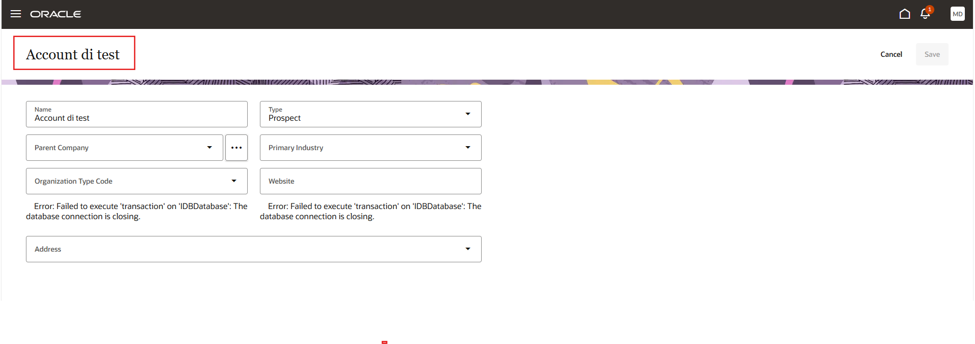 Customizing Header Text in Account Edit Page (Redwood Sales) — Cloud ...