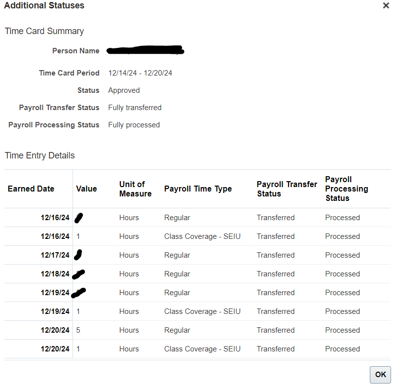 Payroll Process Status Fn Pay Interface Time Get Payroll Process Status Not Working As Expected